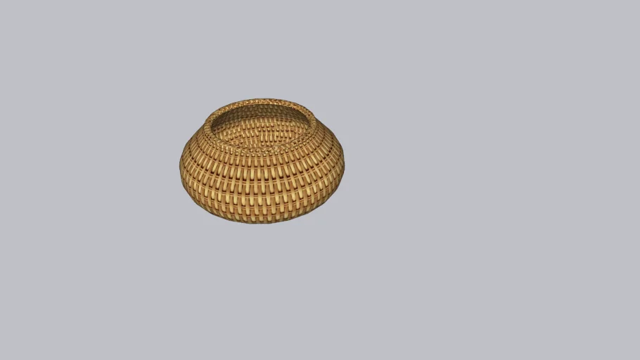 Wicker basket | 3D Warehouse