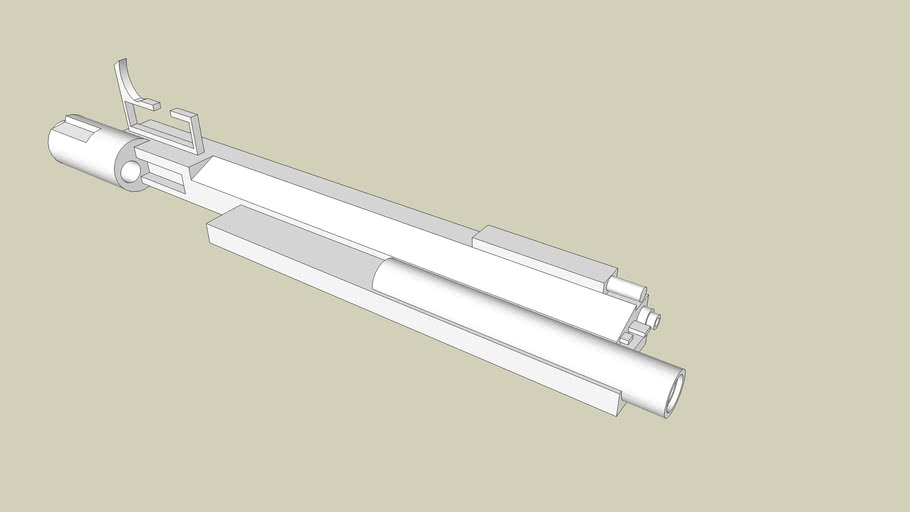 Assault rifle bolt | 3D Warehouse