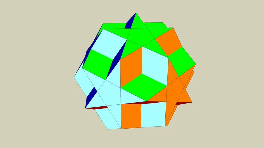 Dodecadodecahedron | 3D Warehouse