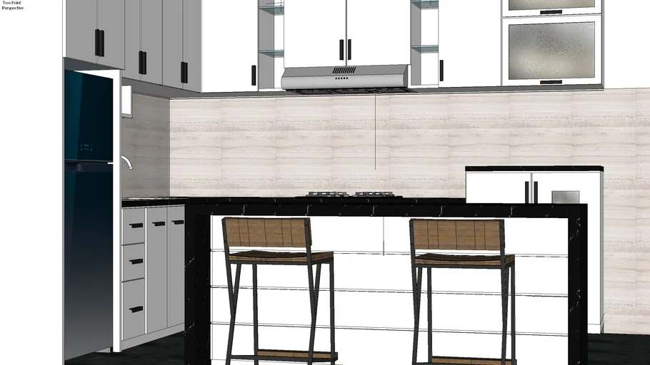 kitchen set 1 | 3D Warehouse