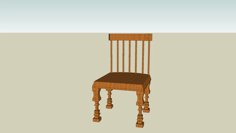 classic chair | 3D Warehouse