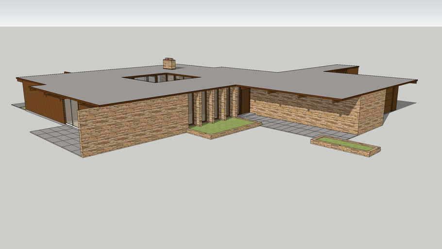 Mid-century Modern House | 3D Warehouse