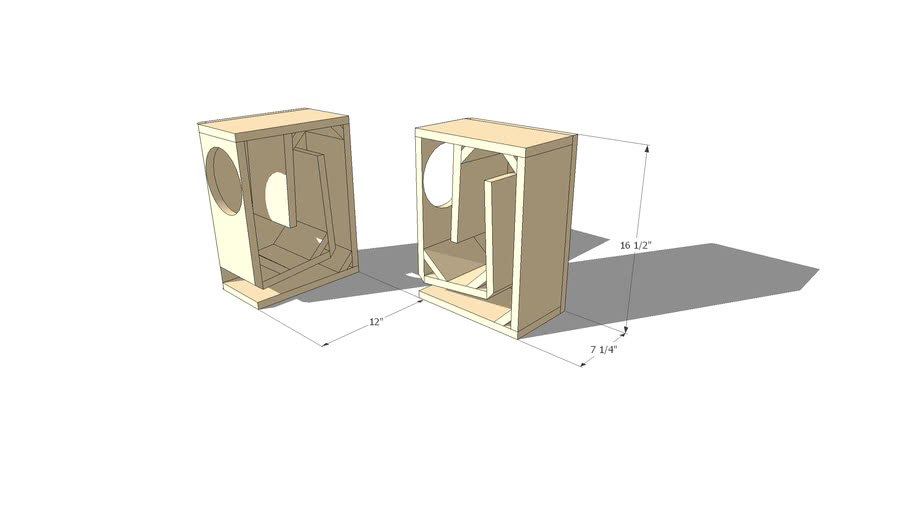 Mark Audio Pluvia 11 Enclosure | 3D Warehouse
