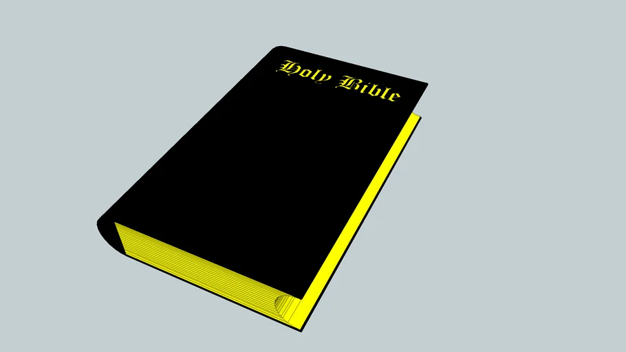 Holy Bible | 3D Warehouse