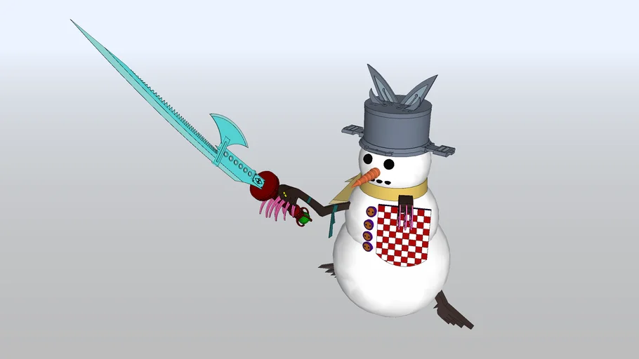 Snowman warrior | 3D Warehouse