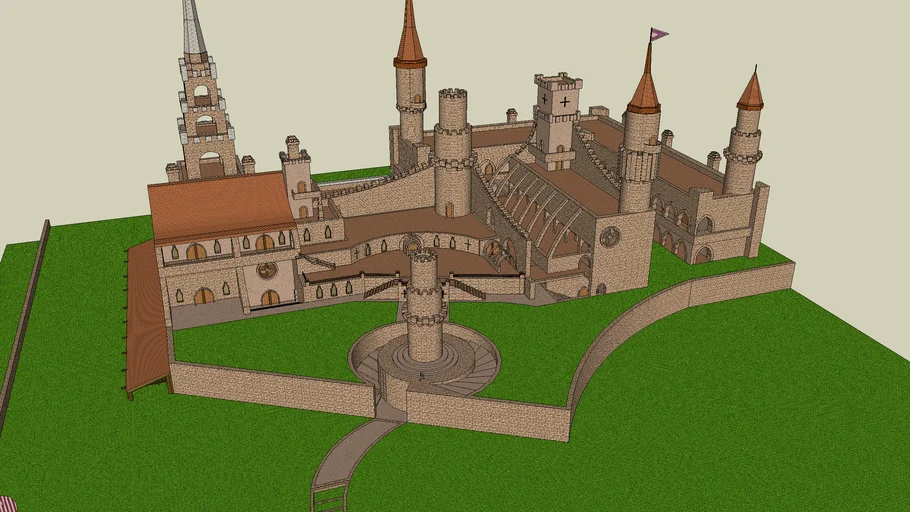 Castle 3 Finished | 3D Warehouse