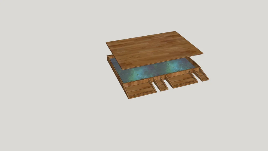 Miniature Gaming Table Design | 3D Warehouse