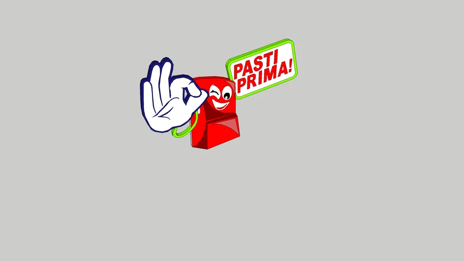logo pasti prima-pertamina | 3D Warehouse