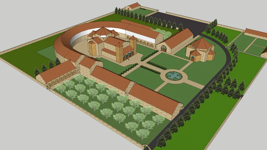 monastery | 3D Warehouse