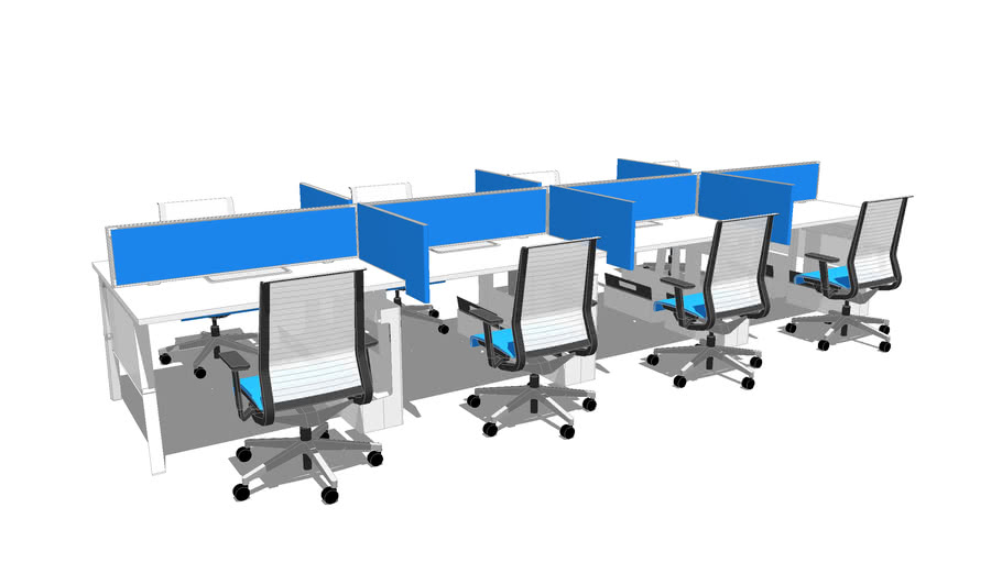 meeting room conference room table and chairs | 3D Warehouse