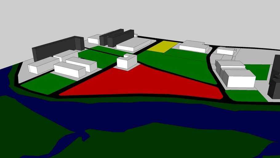 Sketchup Site Model 💎【Sketchup Architecture 3D Projects】Curve