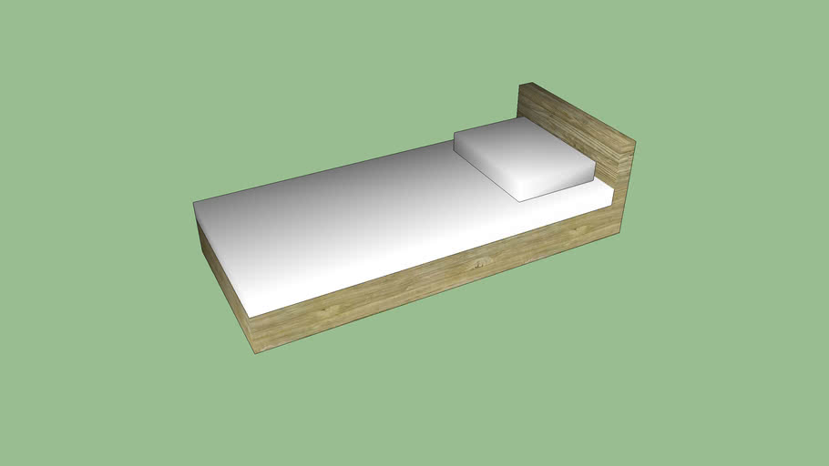 simple bed | 3D Warehouse