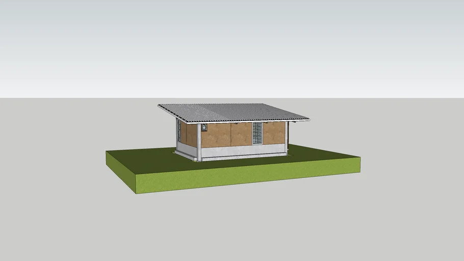 rammed earth house prototype ver.3 | 3D Warehouse