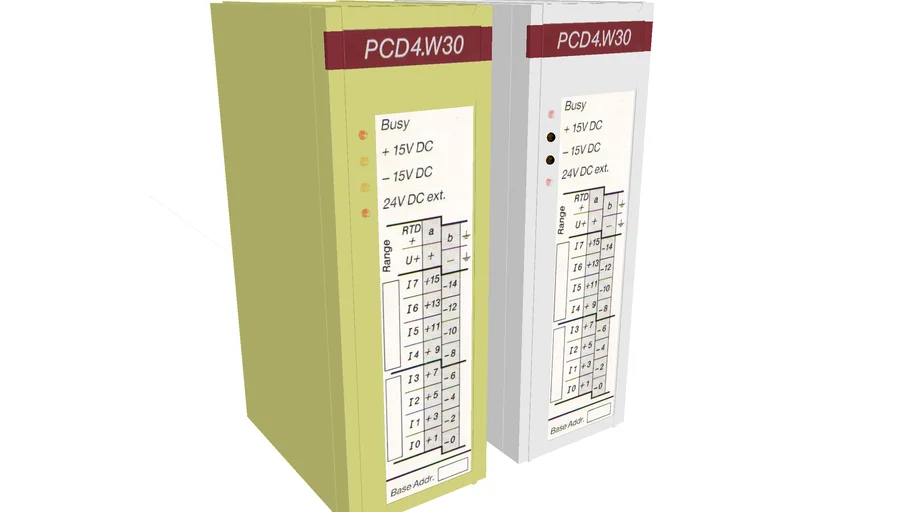 Saia PLC PCD4 W30 | 3D Warehouse
