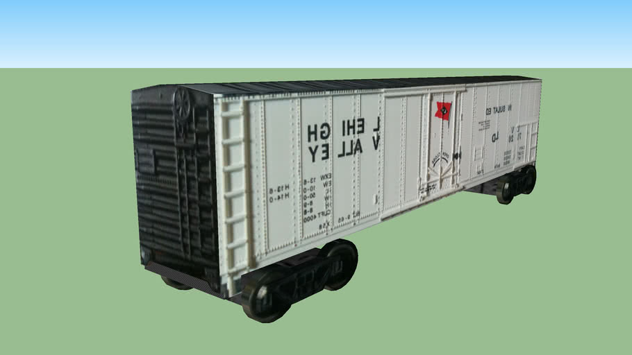 rail way box car | 3D Warehouse