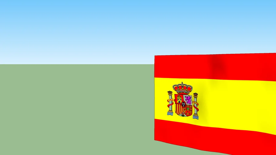 Spanish Flag | 3D Warehouse