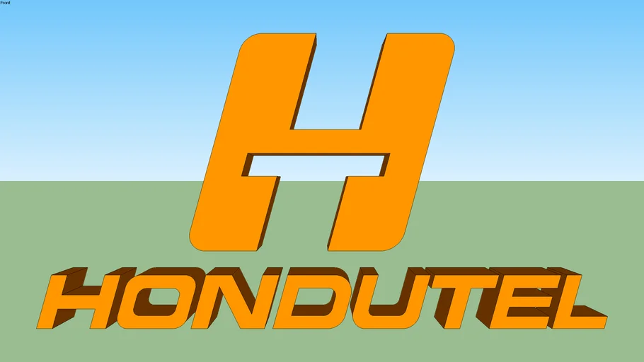 Hondutel logo | 3D Warehouse