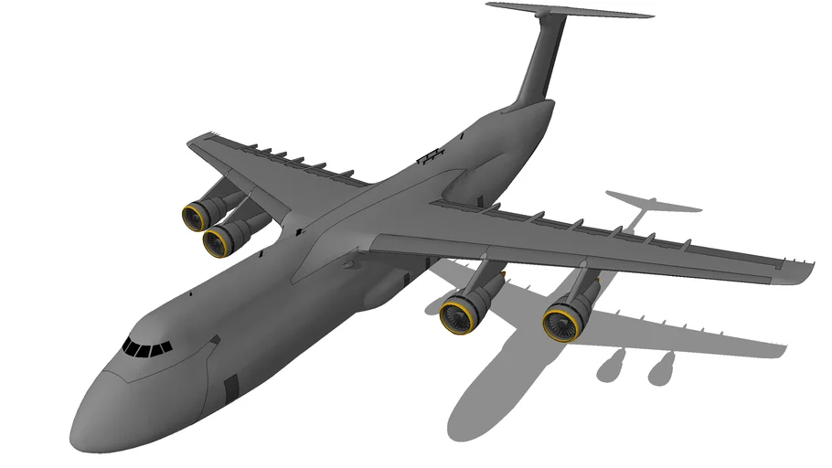 Aircraft - Lockheed C-5 'Galaxy' | 3D Warehouse