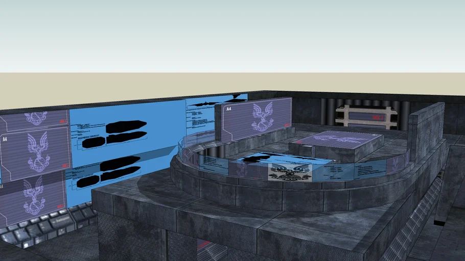 UNSC Atlantis Bridge | 3D Warehouse