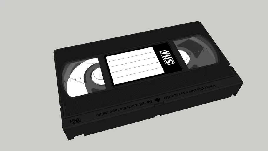 VHS Cassette | 3D Warehouse