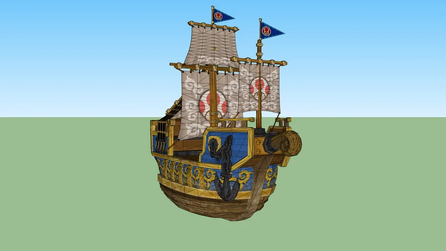 Mario Kart 'Sand Ship' (MK8 model) | 3D Warehouse