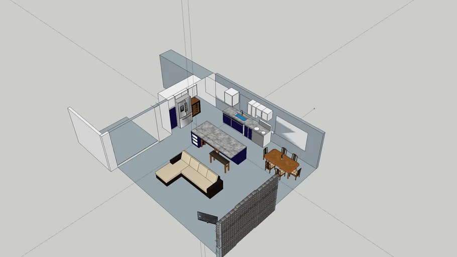 Kitchen Island | 3D Warehouse