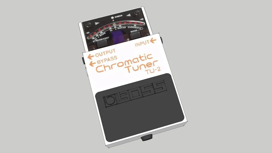 Boss TU-2 Tuner | 3D Warehouse