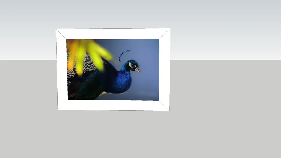Original photo+framed+art | 3D Warehouse
