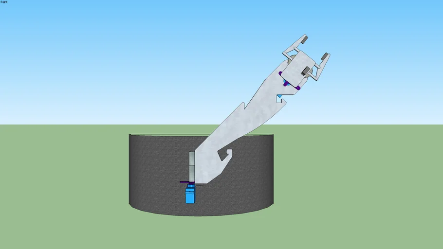 Kevin's robotic arm | 3D Warehouse