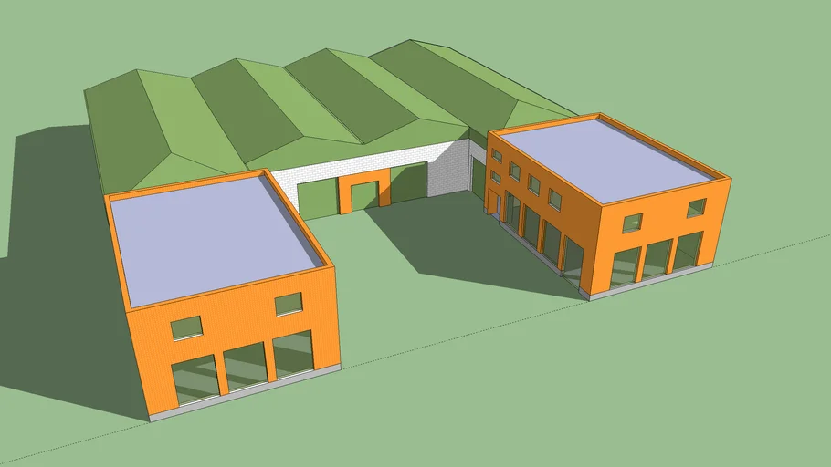 Edificio Comercial-Industrial | 3D Warehouse