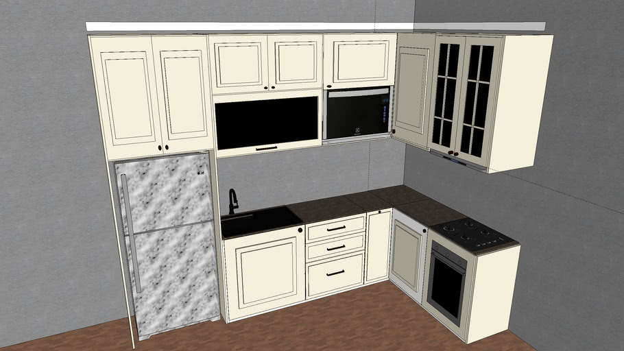 kitchen set | 3D Warehouse