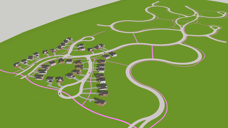Phase one of The Coves of the Highlands near Hammond Louisiana | 3D ...
