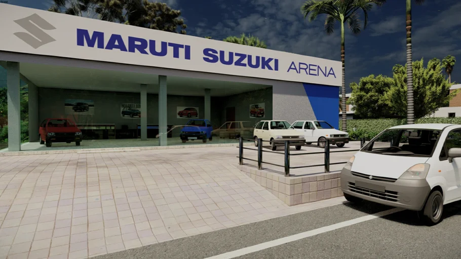 Maruti Suzuki Arena Showroom | 3D Warehouse