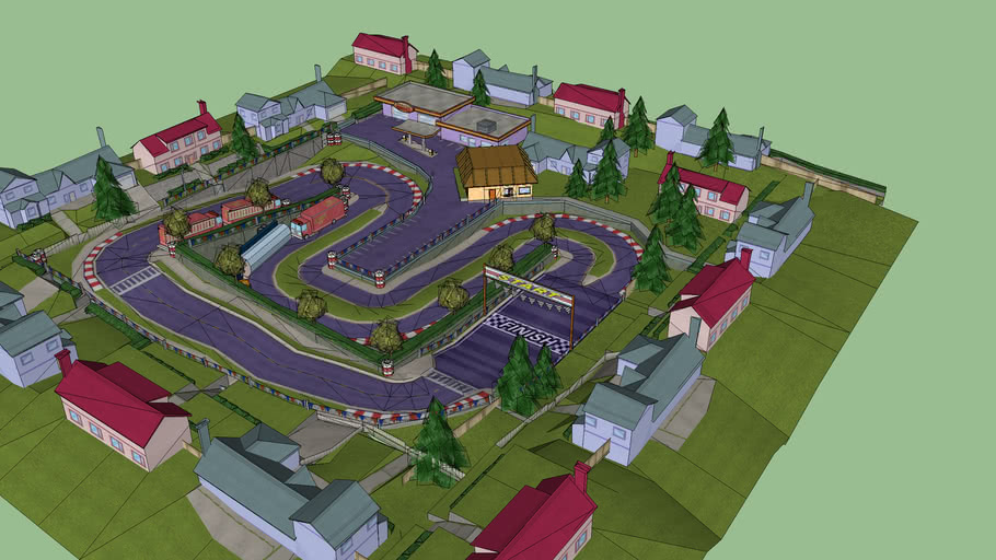 Simpsons Hit and Run - Level 1 Bonus | 3D Warehouse