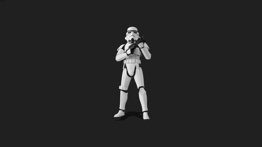 Stormtrooper 2D Scale Figure (5'10') | 3D Warehouse