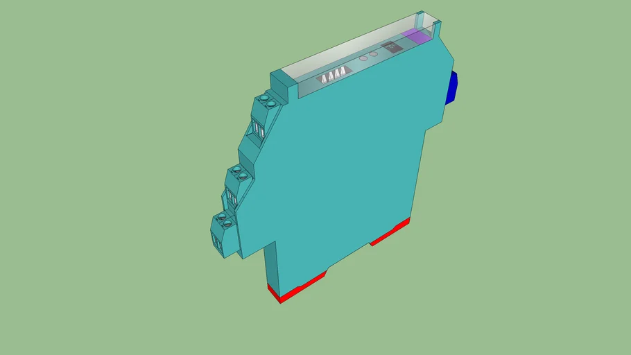 Pepperl + Fuchs K System KCD2-SR-Ex1.LB | 3D Warehouse