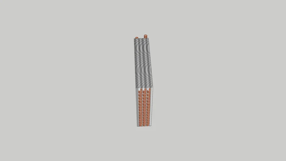 Cooling Coil (or Heating coil, HX coil) | 3D Warehouse