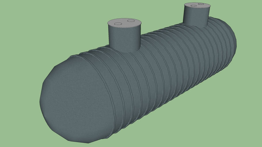 Underground Storage Tank UST fuel tank | 3D Warehouse