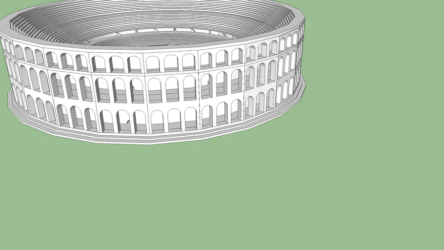 A typical roman amphitheatre | 3D Warehouse