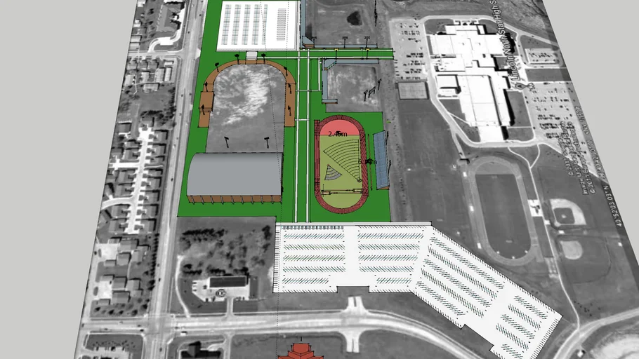 UPDATED SPORTS COMPLEX | 3D Warehouse