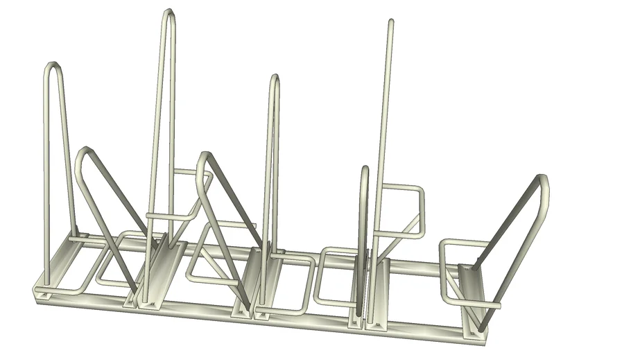 Madrax_Bike_Rack_SHU-DBL-8 | 3D Warehouse