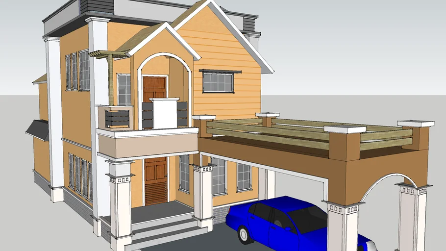 Large 3 story Modern American Home | 3D Warehouse