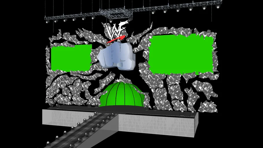 WWF SmackDown! 2001-2002 Stage Model | 3D Warehouse