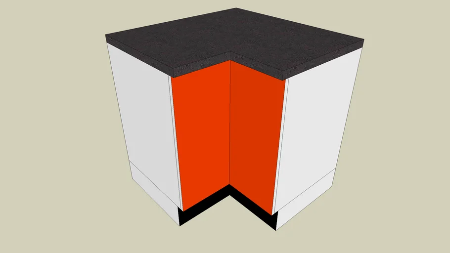Kitchen Corner Base unit | 3D Warehouse