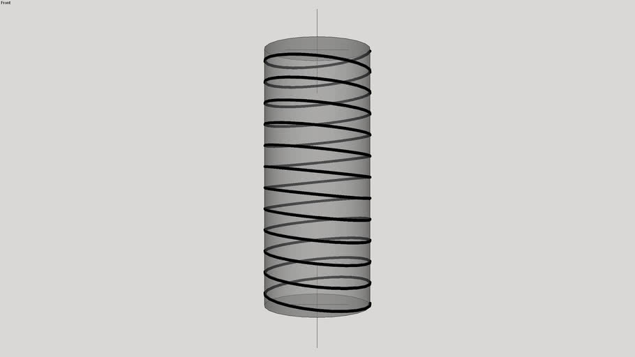Flexible Hose 5in X 12in | 3D Warehouse