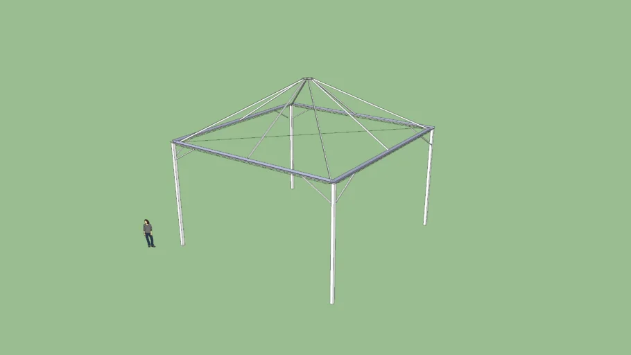 tenda 10x10 | 3D Warehouse