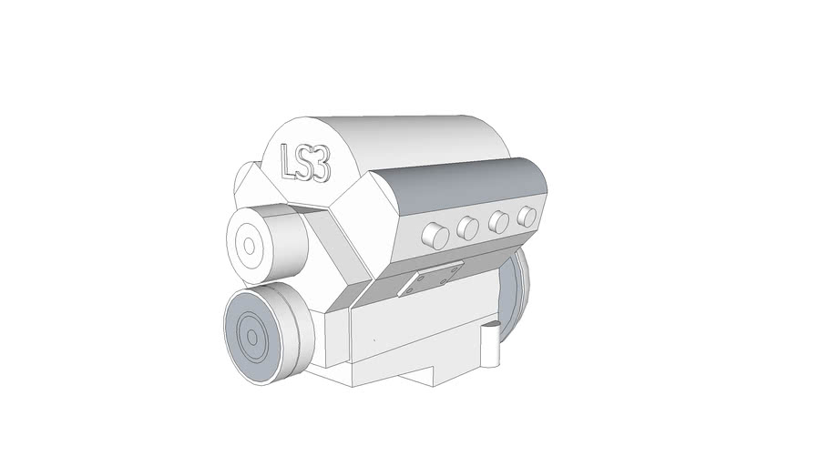 LS3 Engine Assembly | 3D Warehouse