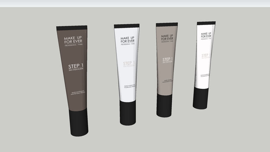 Primer Tube Makeup Forever Step 1 Primer | 3D Warehouse