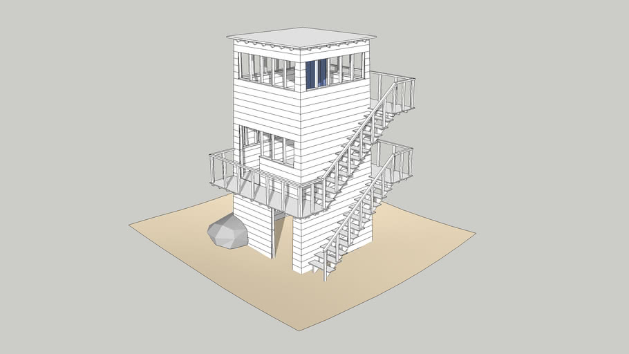 Military Watchtower | 3D Warehouse