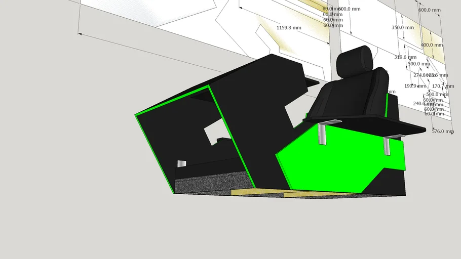 MDF Sim Rig Design | 3D Warehouse